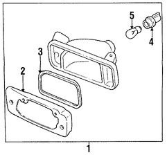 Bombilla de luz de cruce para Subaru